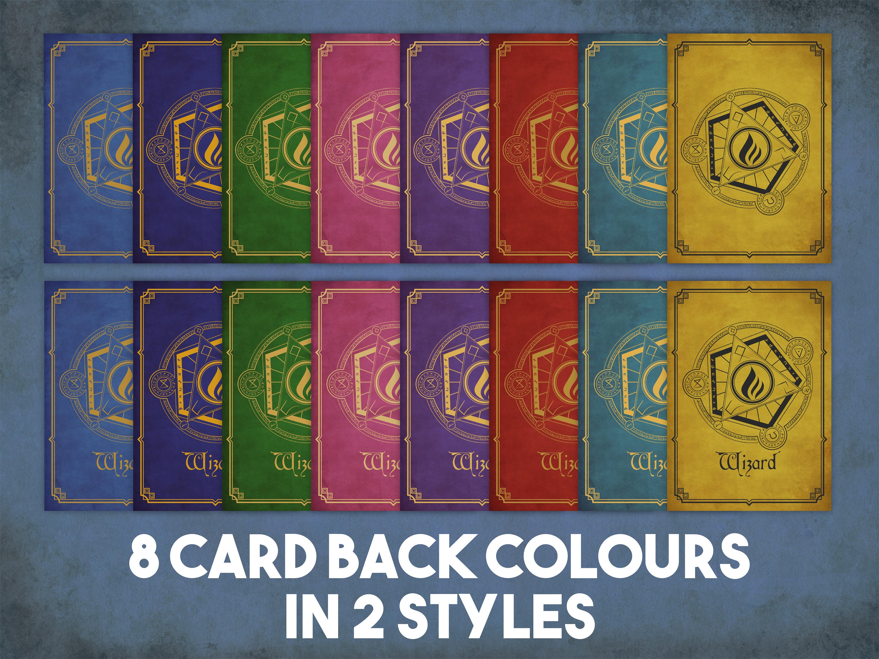 Wizard Dnd Spell Cards, Dungeons and Dragons Printable Spell Cards ...