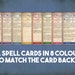 Printable Dnd Spell Cards Bundle Instant Download Dungeons and Dragons ...