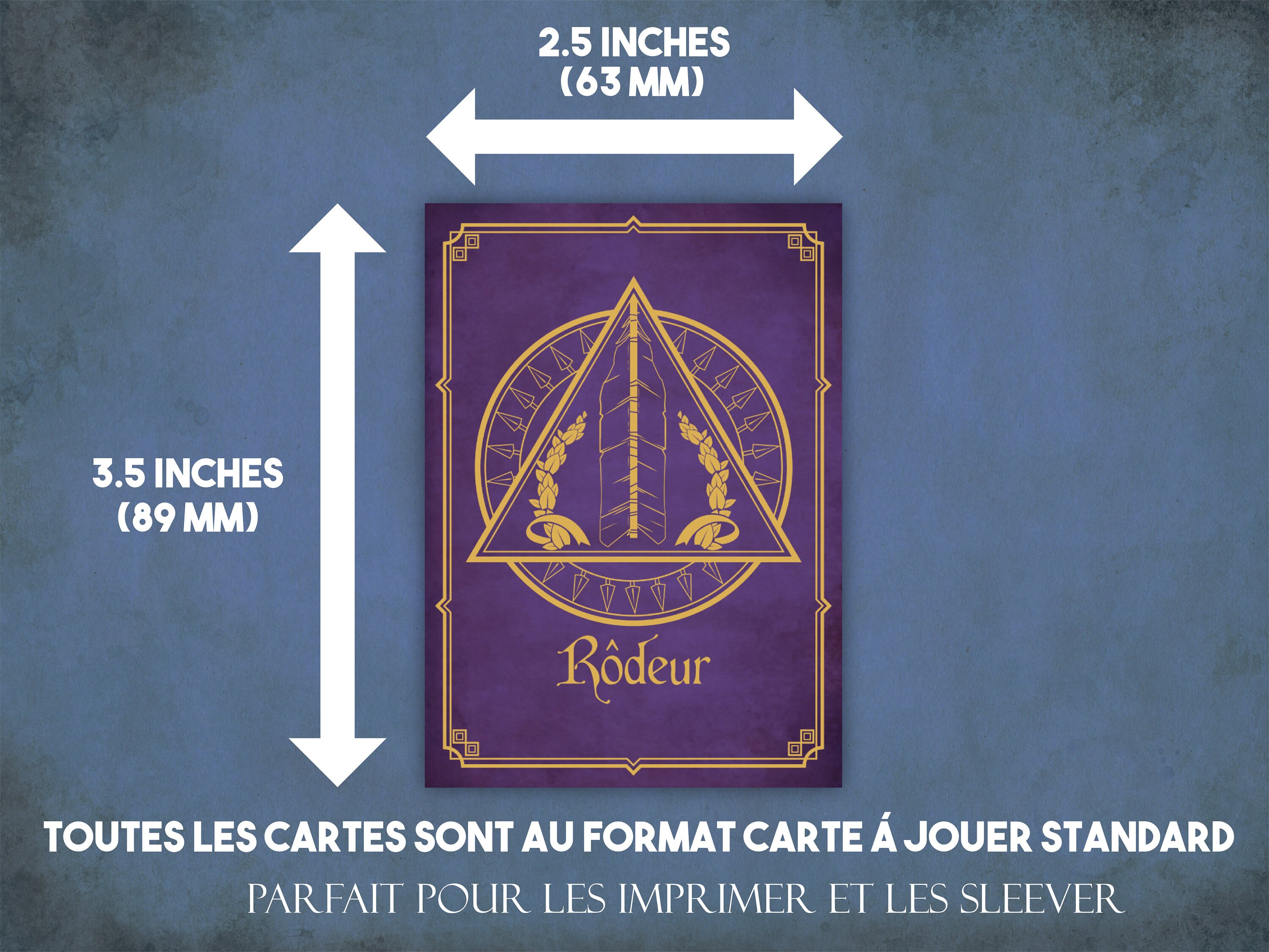 French Ranger Dnd Spell Cards, Dungeons and Dragons Printable Spell ...