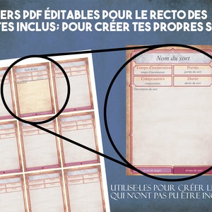 French Bard Dnd Spell Cards, Dungeons and Dragons Printable Spell Cards ...
