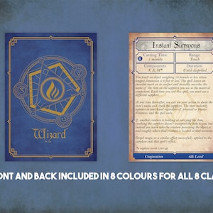 Printable Dnd Spell Cards Bundle | Instant Download Dungeons and ...