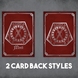 Dnd Monk Ki Point Tracker Cards, Instant Download and Print D&D Player ...