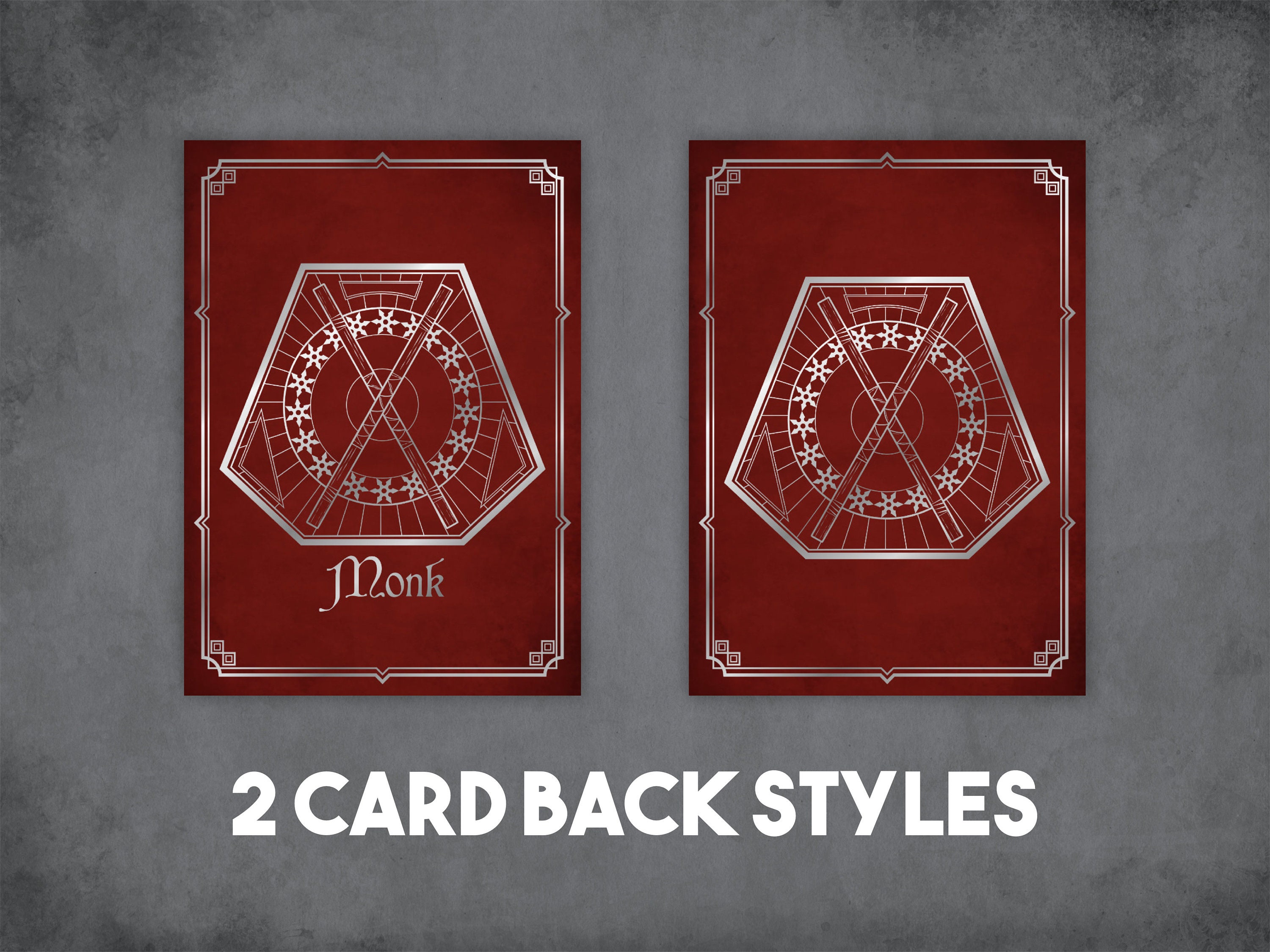 Dnd Monk Ki Point Tracker Cards, Instant Download and Print D&D Player ...
