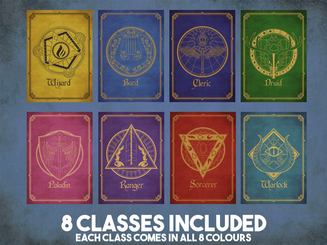 Printable Dnd Spell Cards Bundle | Instant Download Dungeons and ...