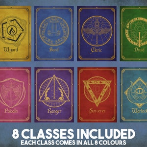 Printable Dnd Spell Cards Bundle | Instant Download Dungeons and ...