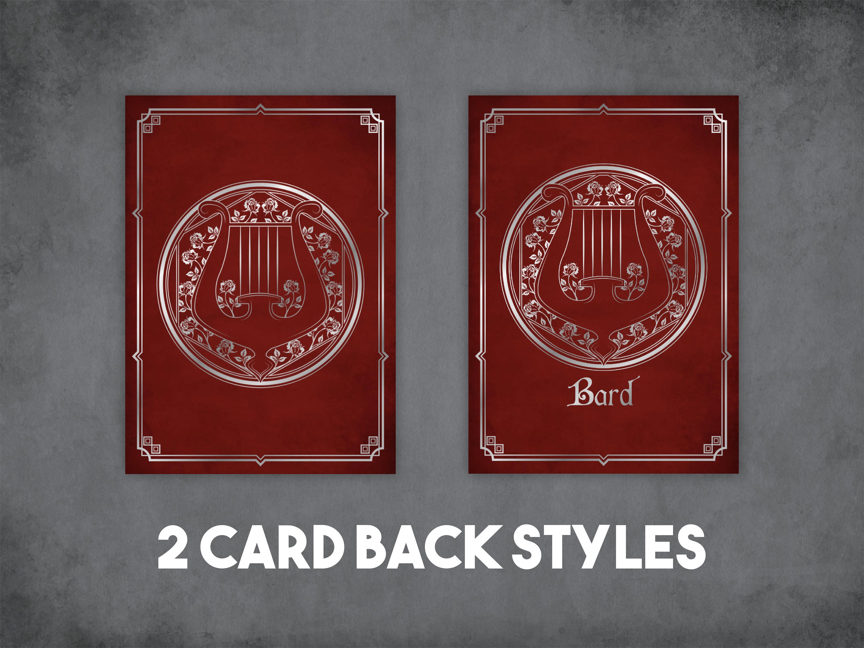 Dnd Bard Spell Slot Tracker Cards | Instant Download and Print D&D ...