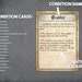 Dnd 5e Condition Cards | Printable Condition Cards | Instant Download ...