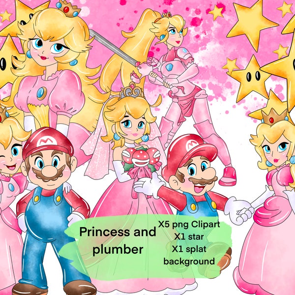 Princess Watercolor - Etsy