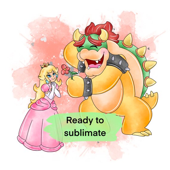 Princess Peach And Bowser In Bed