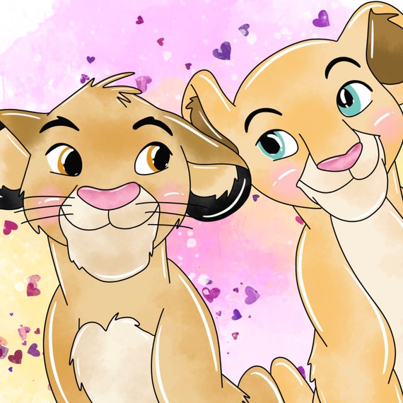 Cartoon Lion King Nala