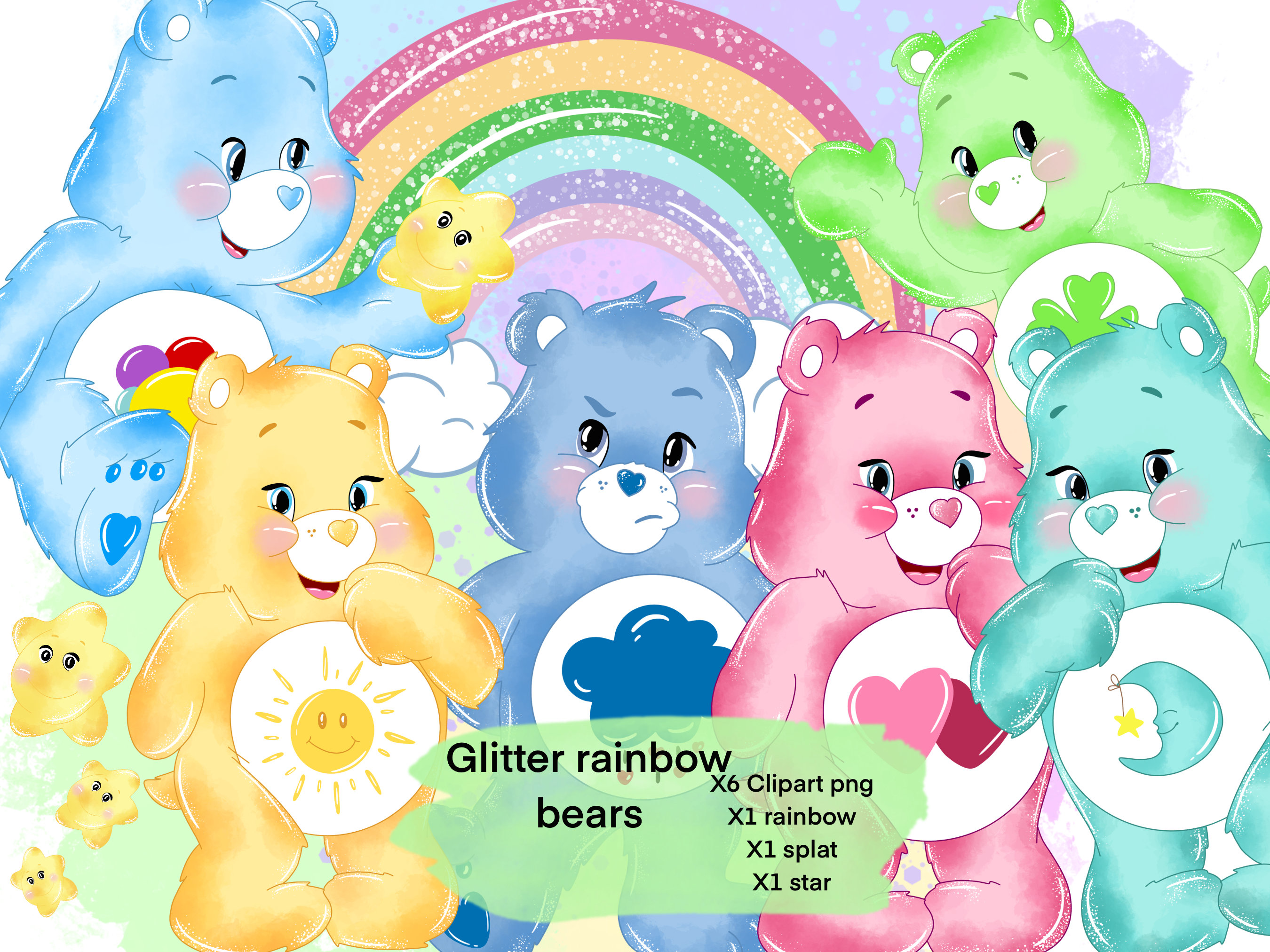 Carebears Clipart