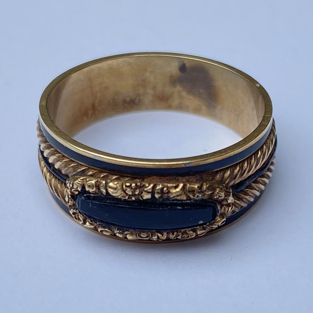 Georgian Mourning Ring - Etsy