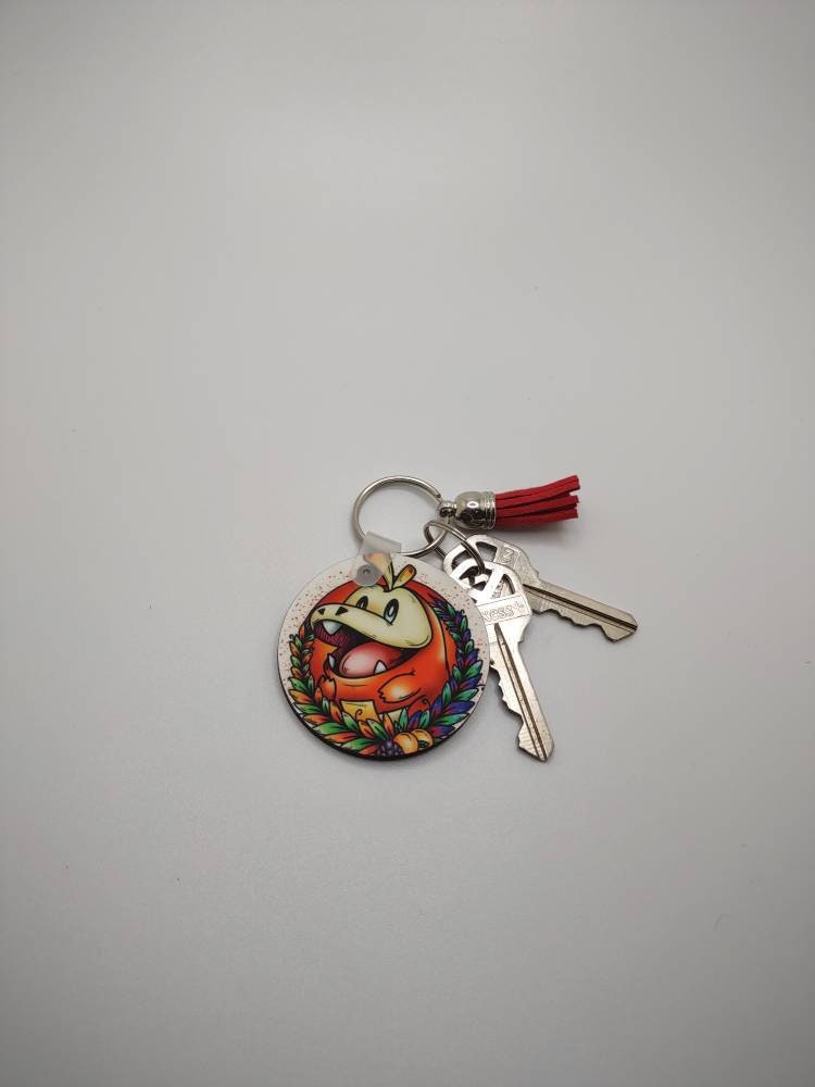 Fuecoco Keychain - Etsy