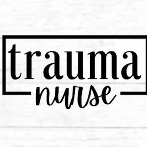 Trauma Nurse/trauma Team: Digital Cut File Design, PNG for Cricut, SVG ...