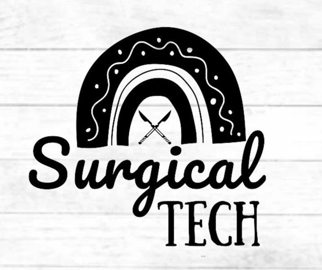 Surgical Tech: Digital Cut File Design, PNG for Cricut, SVG Eps Dxf ...