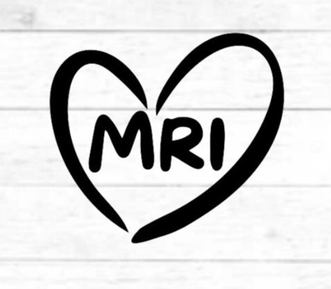 MRI Tech/magnetic Resonance Imaging Technician: Digital Cut File Design ...