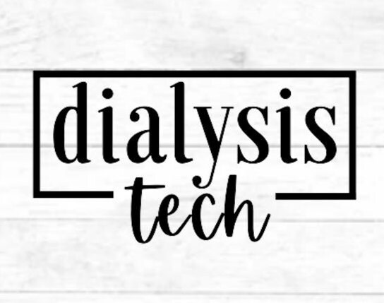 Dialysis Tech: Digital Cut File Design, PNG for Cricut, SVG Eps Dxf ...