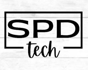 Spd Tech Svg - Etsy