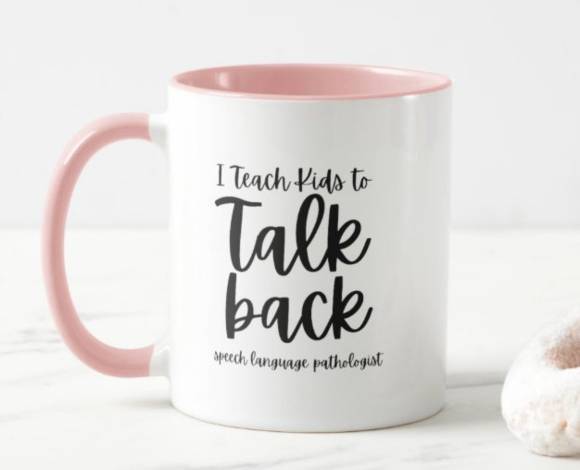 I Teach Kids to Talk Back Slp/speech Therapist: Digital Cut File Design ...