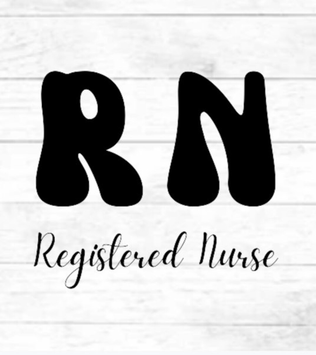 Registered Nurse Digital Cut File Design, PNG for Cricut, SVG Eps Dxf ...