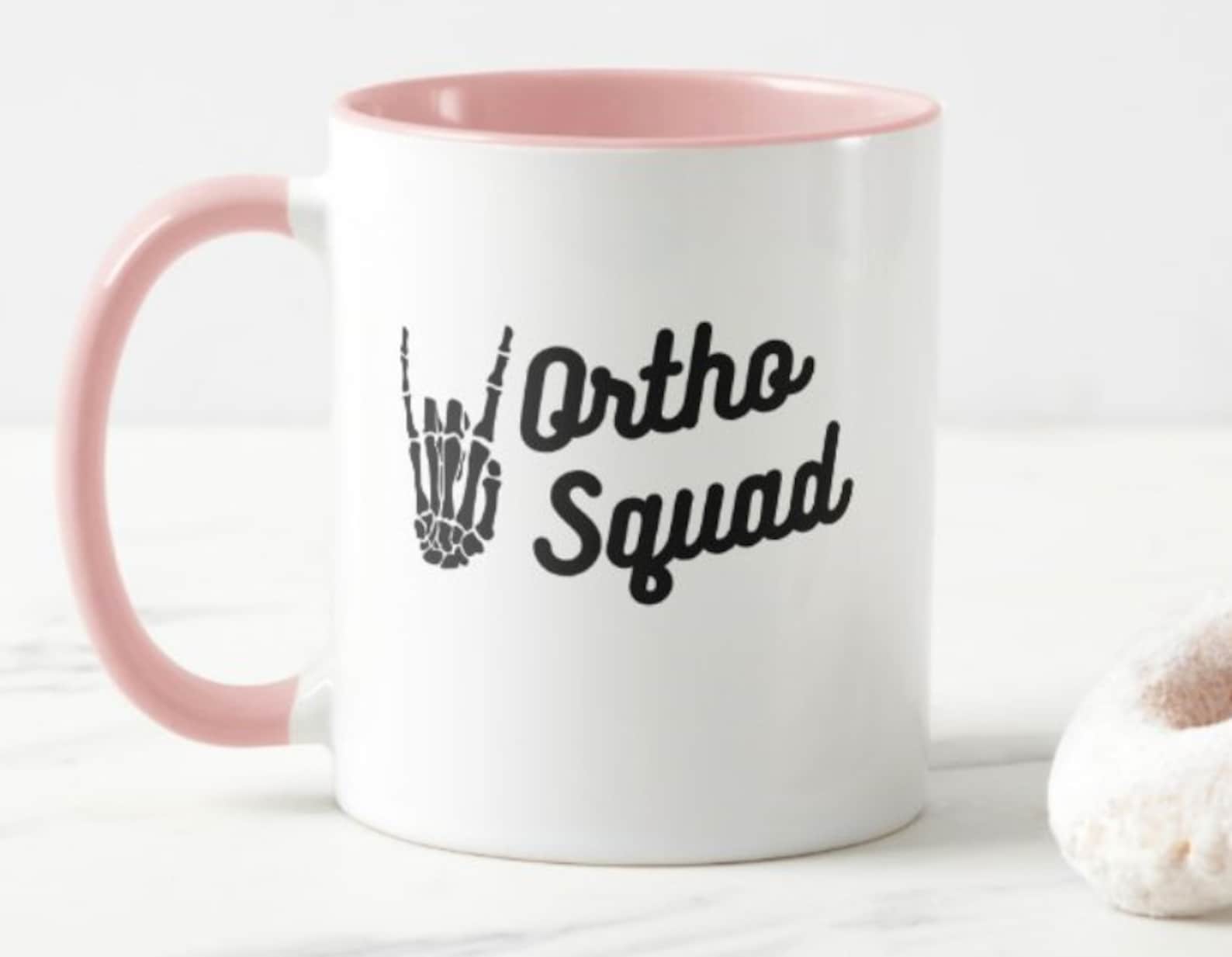 Ortho Squad SVG: Skeleton Hand Rock Sign, Cricut & Silhouette Cut File ...