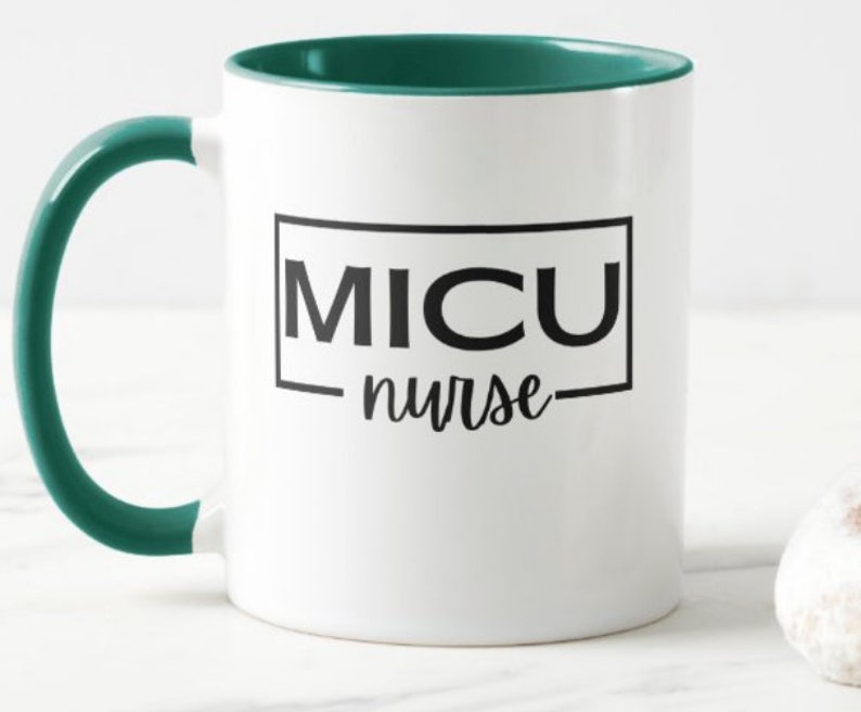 MICU Nurse/medical Intensive Care Unit Nurse: Digital Cut File Design ...