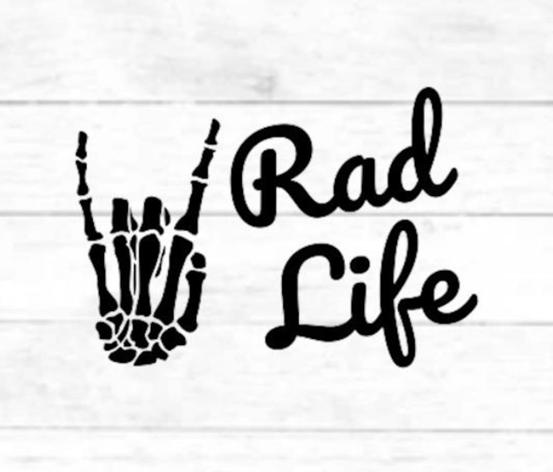 Rad Life/xray Tech/radiology: Digital Cut File Design, PNG for Cricut ...