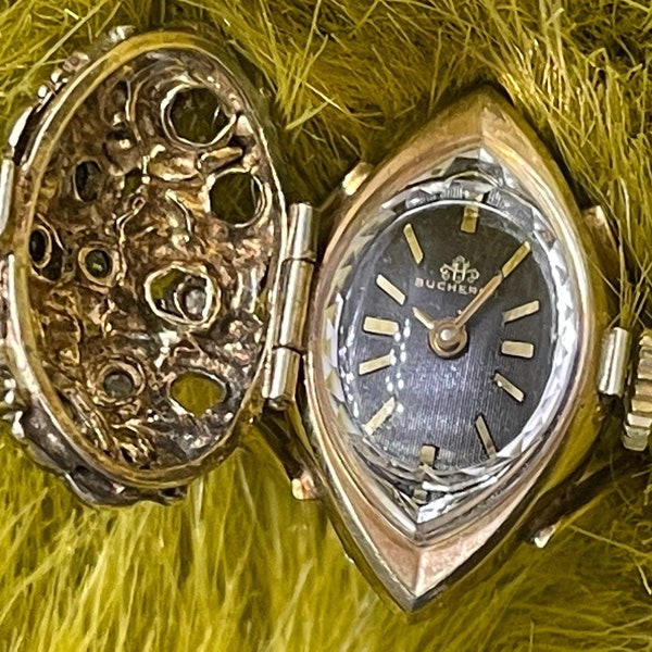 Silver Ring Watch - Etsy