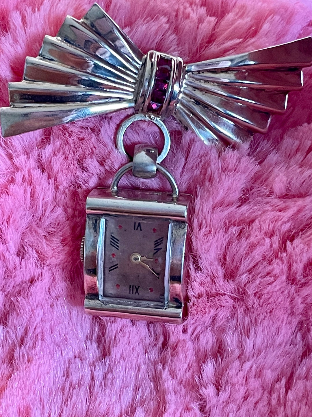 Vintage Bernus Watch Lapel 1940s - Etsy