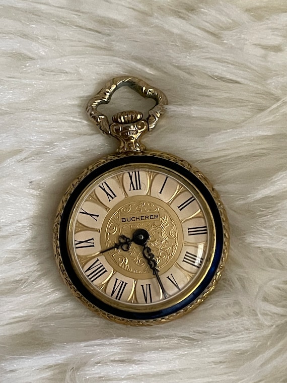 Art Deco Mini-pocket watch/ pendant watch by Bucherer… - Gem