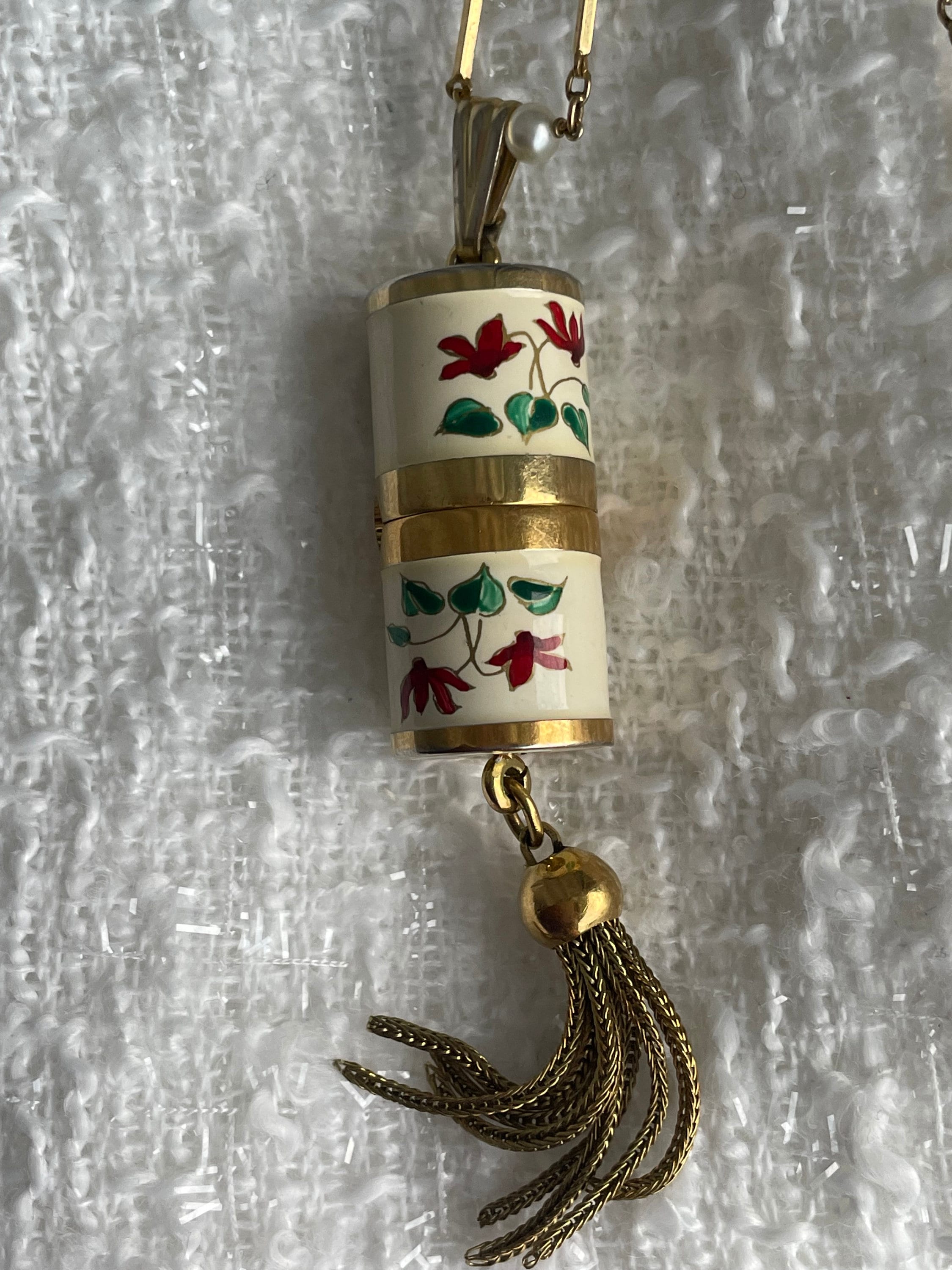 Vintage Floral Peek-a-boo Watch - Etsy