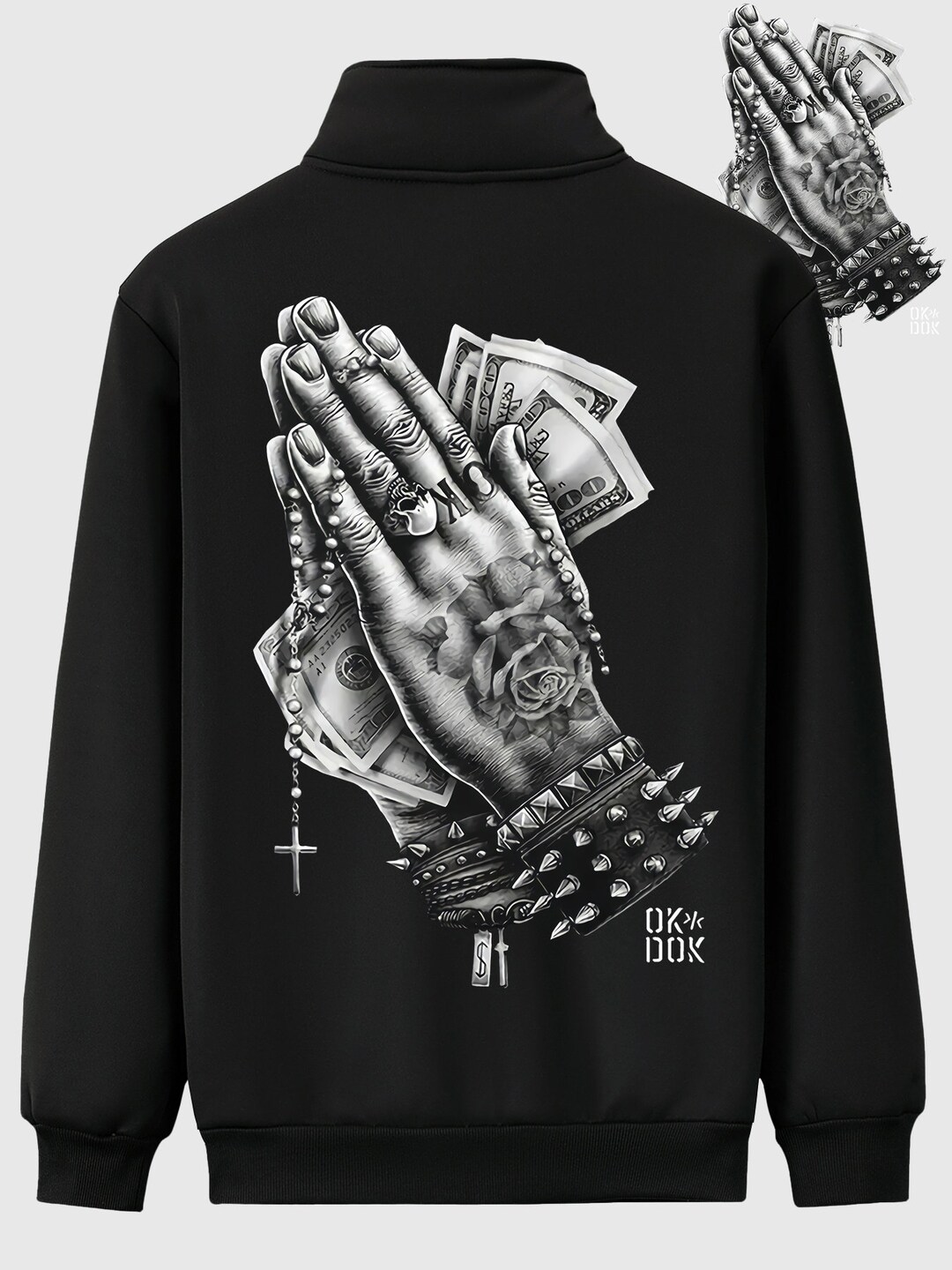 Religious Praying Hands Cool Sport Track Top Unisex - Etsy