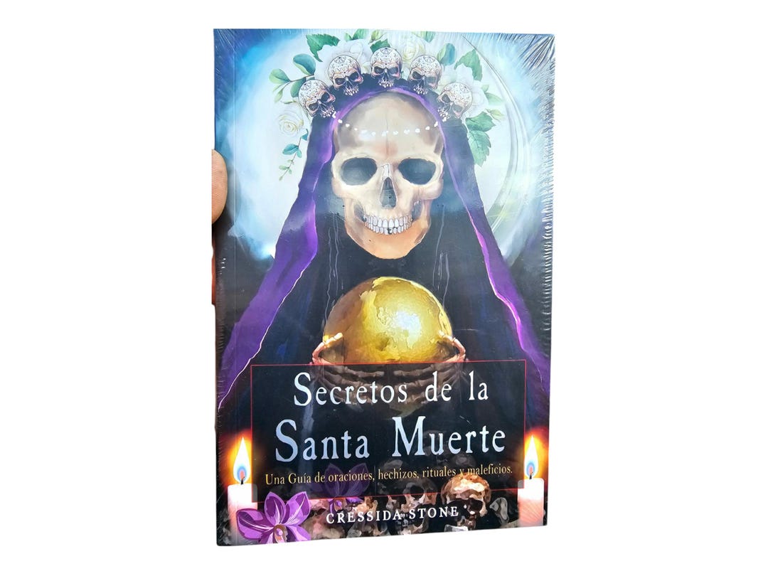 Secretos De La Santa Muerte Libro Book En Espanol 270 Pages. Una Guia ...