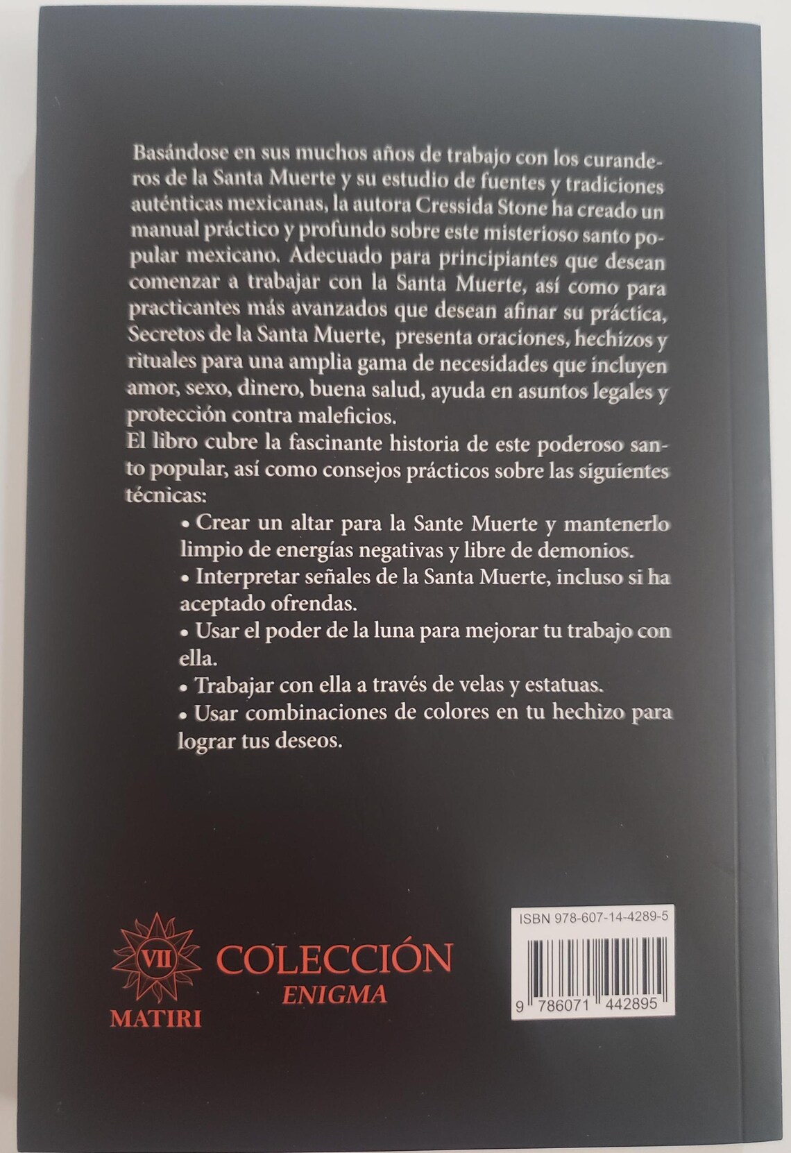 Secretos De La Santa Muerte Libro Book En Espanol 270 Pages. Una Guia ...