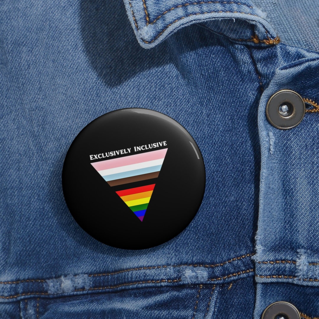Inclusive Pride Flag Pin: LGBTQIA Solidarity Gift - Etsy UK