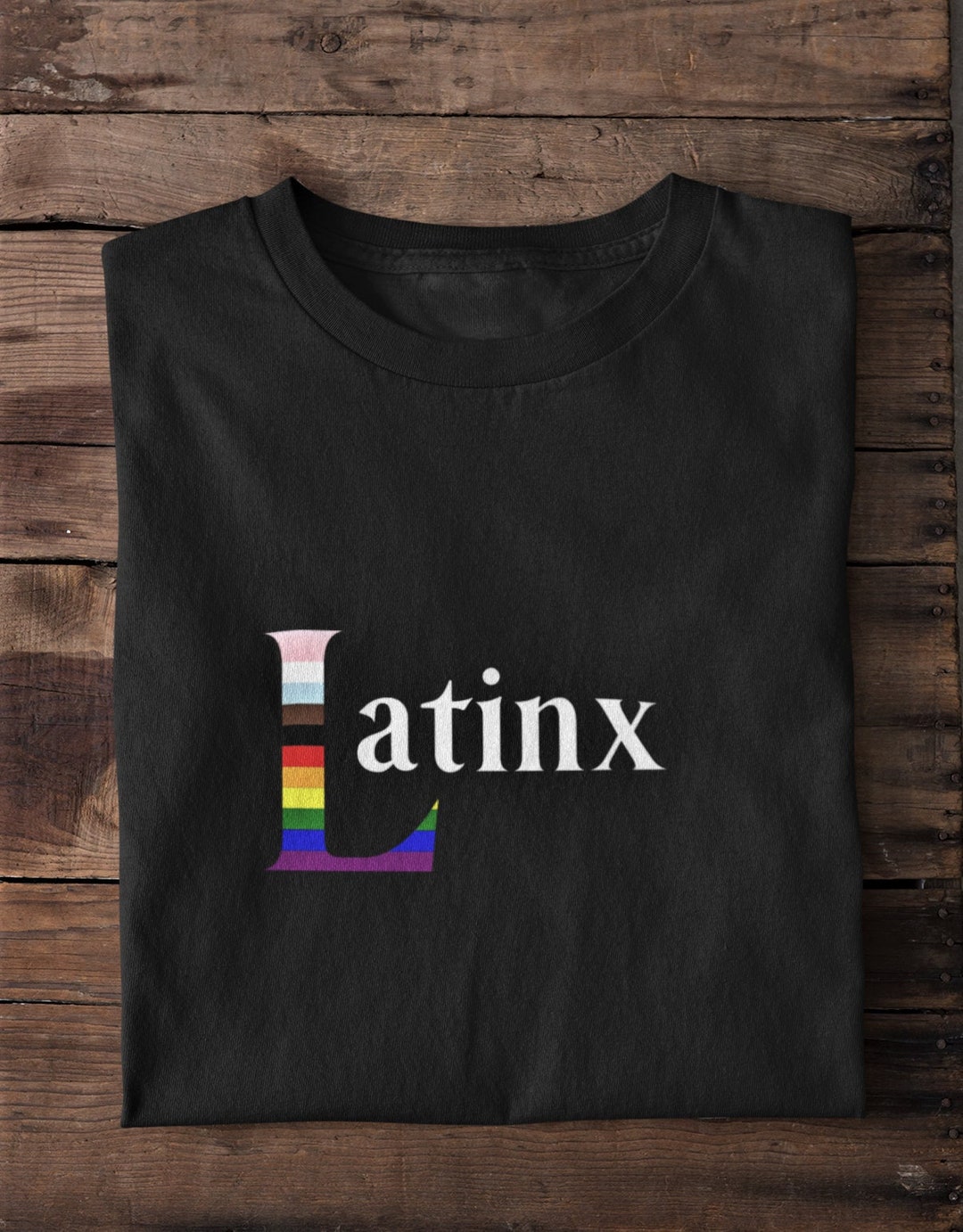 Latinx Pride Tee | Solidaridad LGBTQIA Inclusive | Salir Del Clóset ...