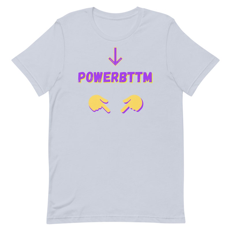 Power Bottom T Shirt - Etsy