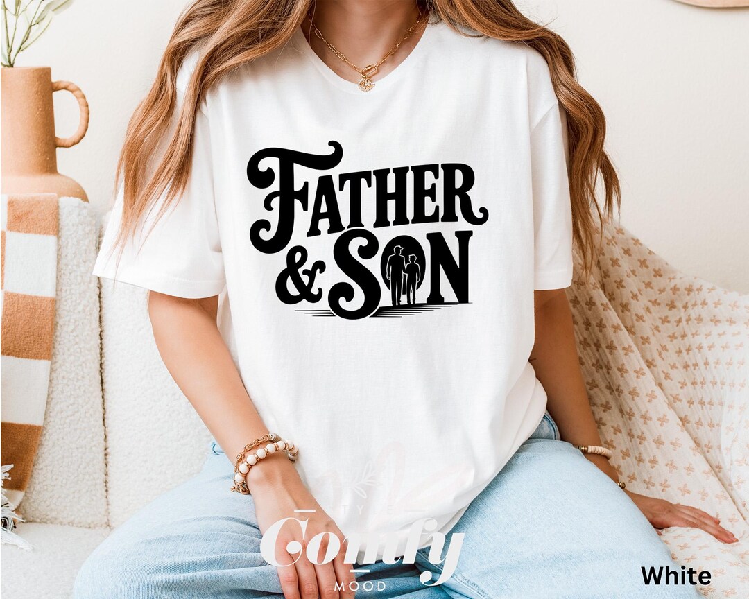 Father Son Matching Shirt | Classic Father and Son Bonding Tee | Gift ...