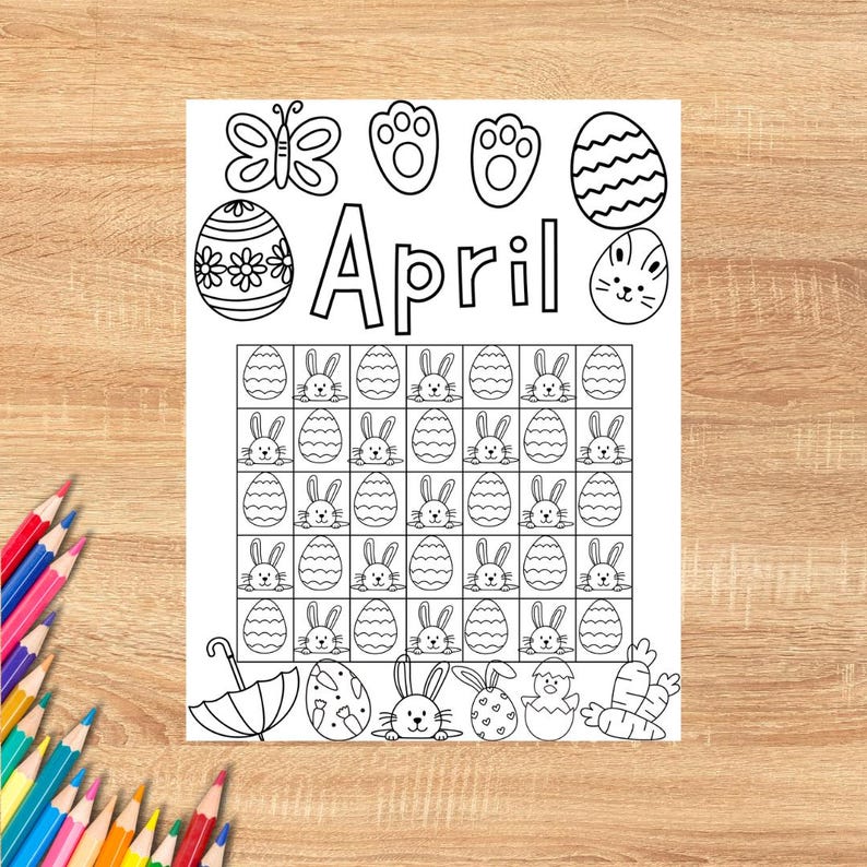 Reading Log Printable, Monthly Reading Tracker, Themed Kids Calendar ...