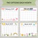 Editable 2024-2025 School Year Academic Calendar Printable, School ...