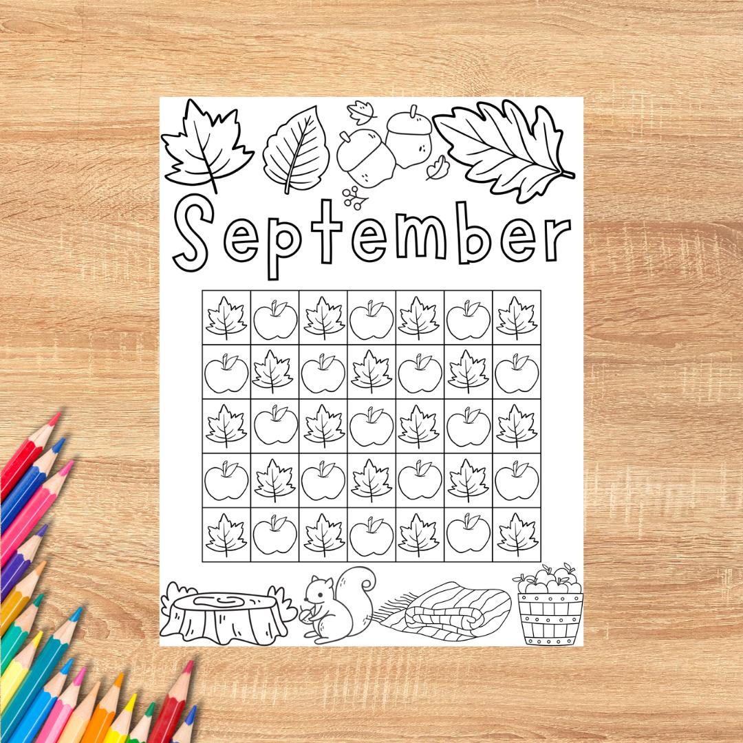 Reading Log Printable, Monthly Reading Tracker, Themed Kids Calendar ...