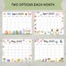 Editable 2024-2025 School Year Academic Calendar Printable, School ...