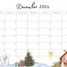 Editable December 2024 Calendar Printable, Activity Planner, Classroom ...