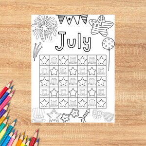 Reading Log Printable, Monthly Reading Tracker, Themed Kids Calendar ...