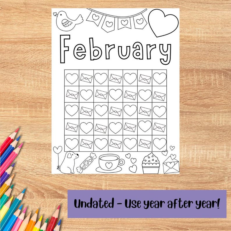 Reading Log Printable, Monthly Reading Tracker, Themed Kids Calendar ...