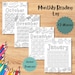 Reading Log Printable, Monthly Reading Tracker, Themed Kids Calendar ...