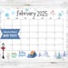 Editable February 2025 Calendar Printable, Activity Planner, Classroom ...