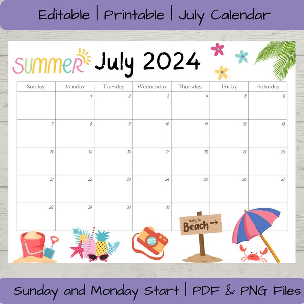 2024 Calendar - Etsy