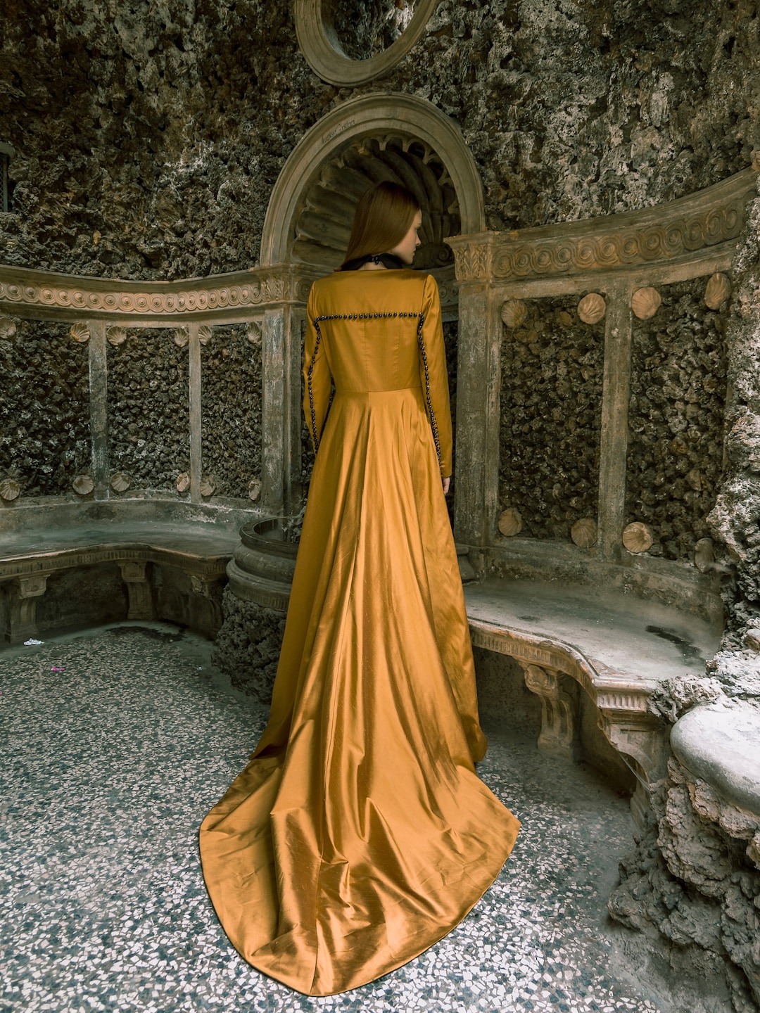 Bridal Formal Evening Gown, Elegant Long Asymmetric Haute Couture Dress ...