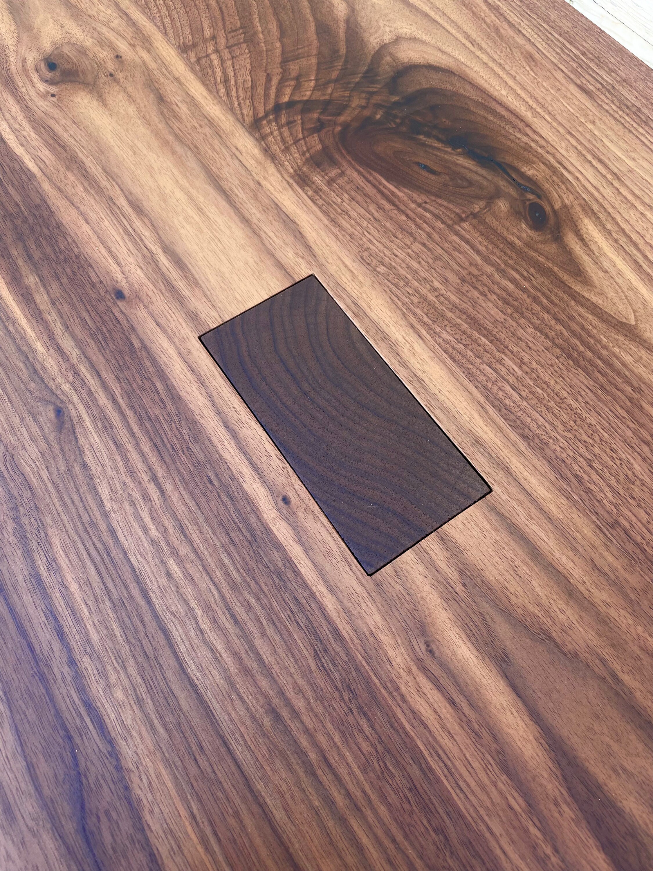 Solid Walnut Pedestal Table - Etsy